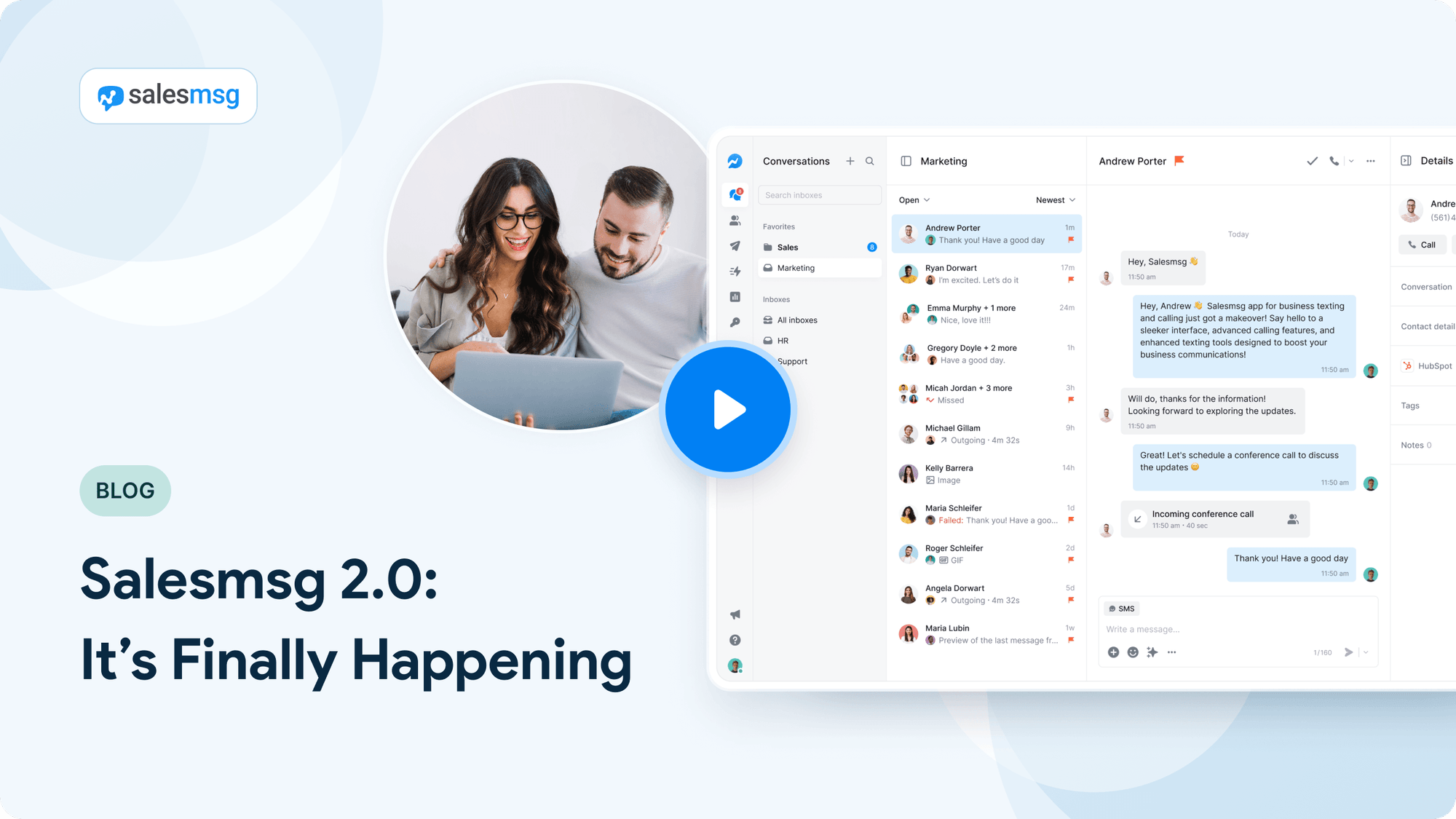 Salesmsg 2.0: Our Biggest Update Yet | Salesmsg
